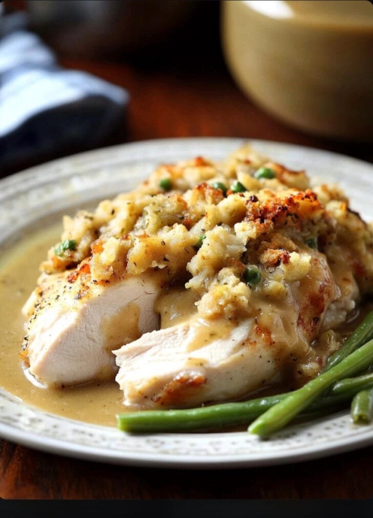 Slow Cooker Chicken & Stuffing: – Choose a recipe