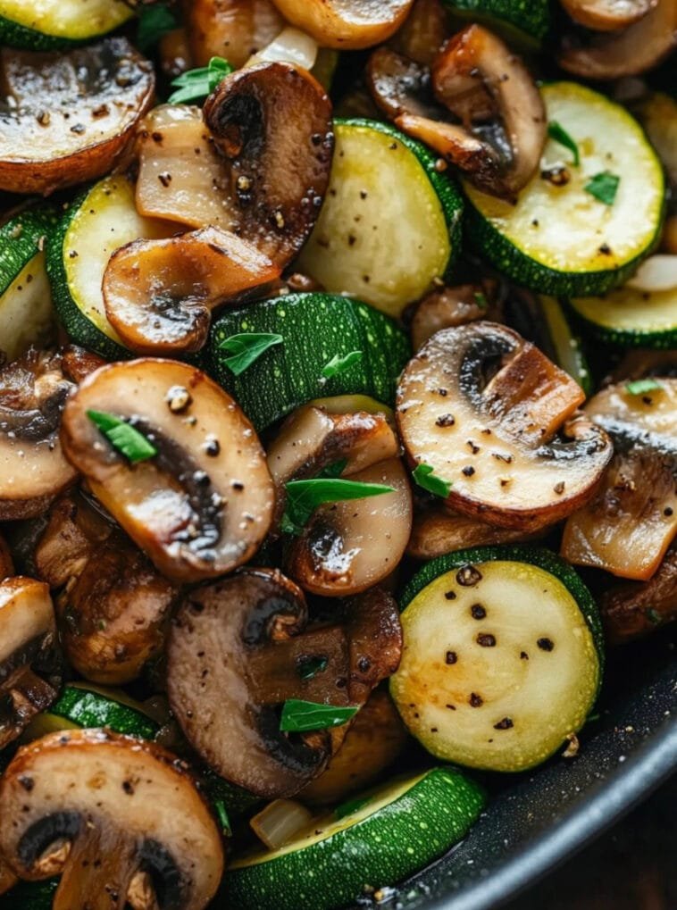 Low Carb Stir Fry Zucchini with Mushrooms and Onions – Choose a recipe