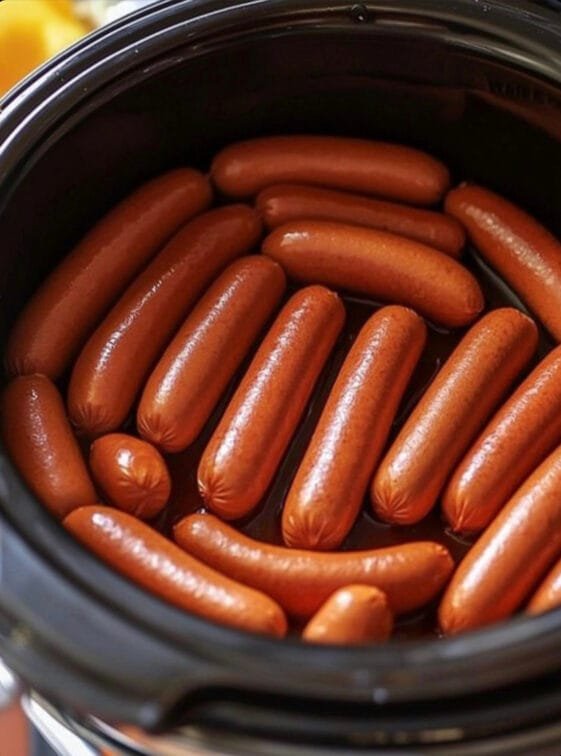 Slow Cooker Hot Dogs