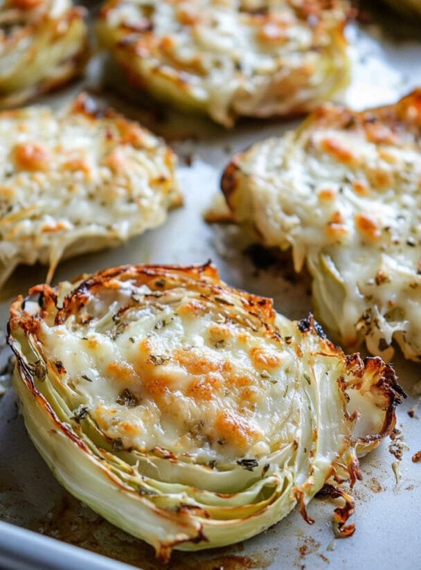 Cheesy Baked Cabbage Steaks – Choose a recipe