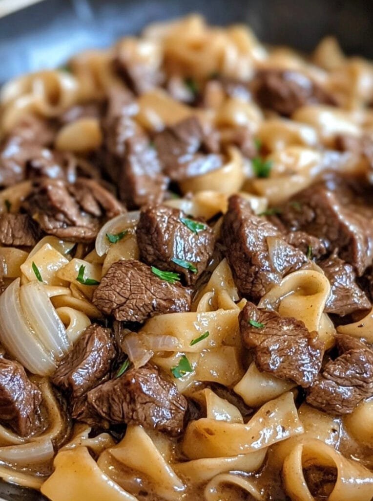 French Onion Beef and Noodles – Choose a recipe