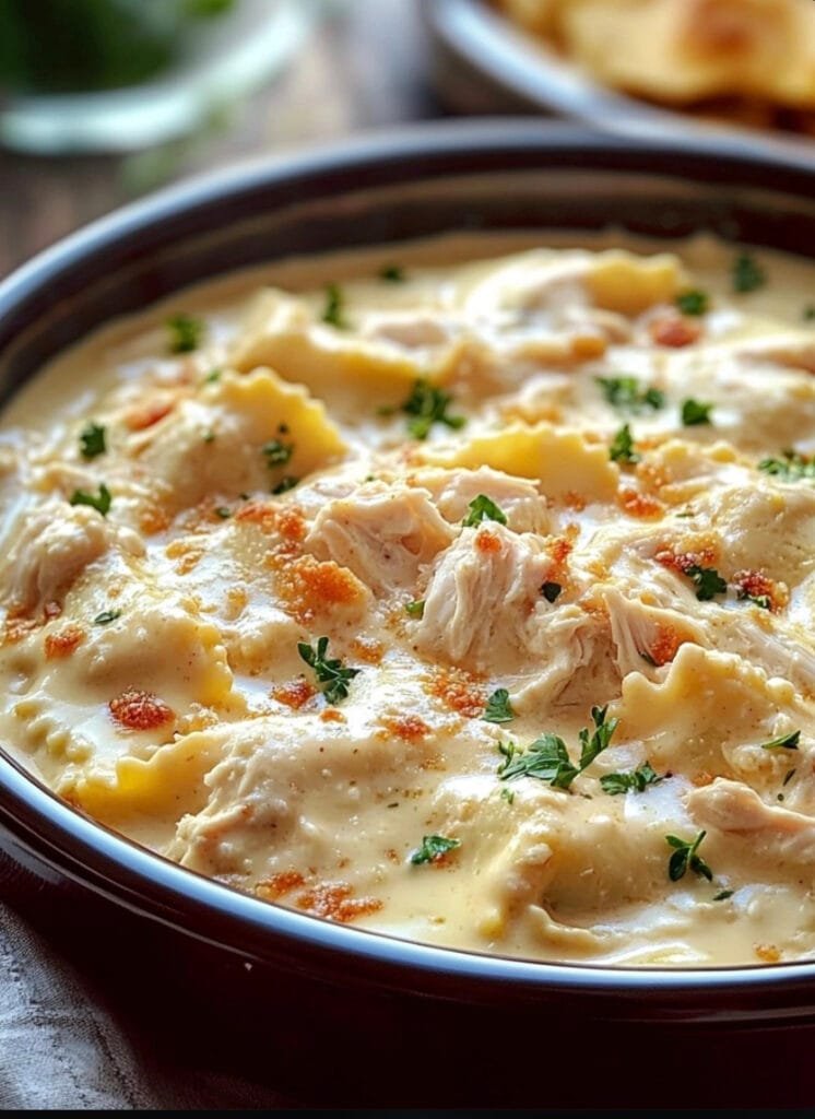 Tagslow Cooker Chicken Alfredo Lasagnafeed