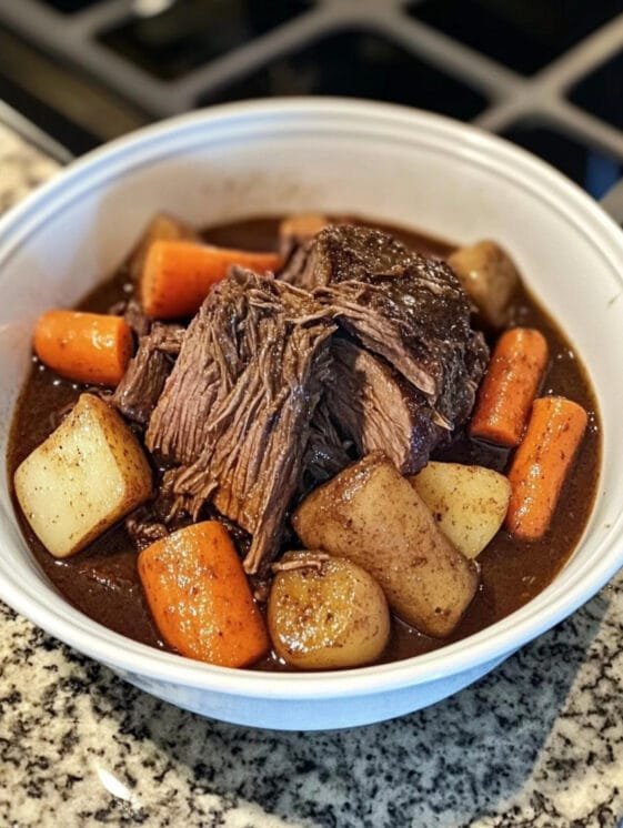 Slow Cooker 3 Packet Pot Roast – Choose a recipe