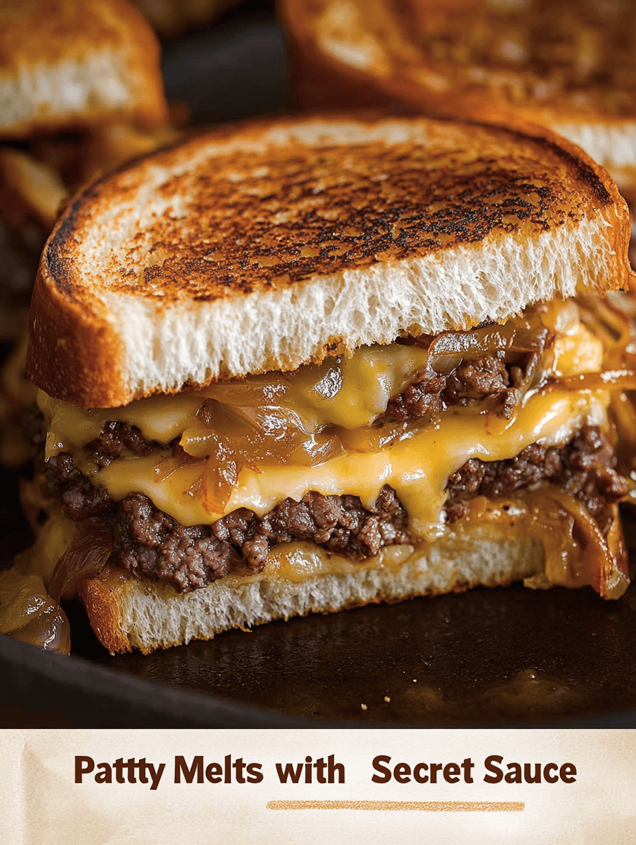 Patty Melts with Secret Sauce – Choose a recipe