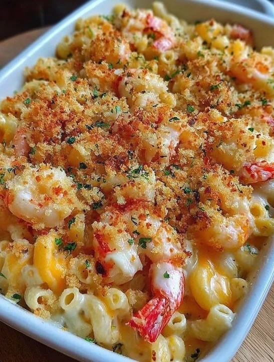 Classic Homestead Lobster, Crab and Shrimp Macaroni and Cheese
